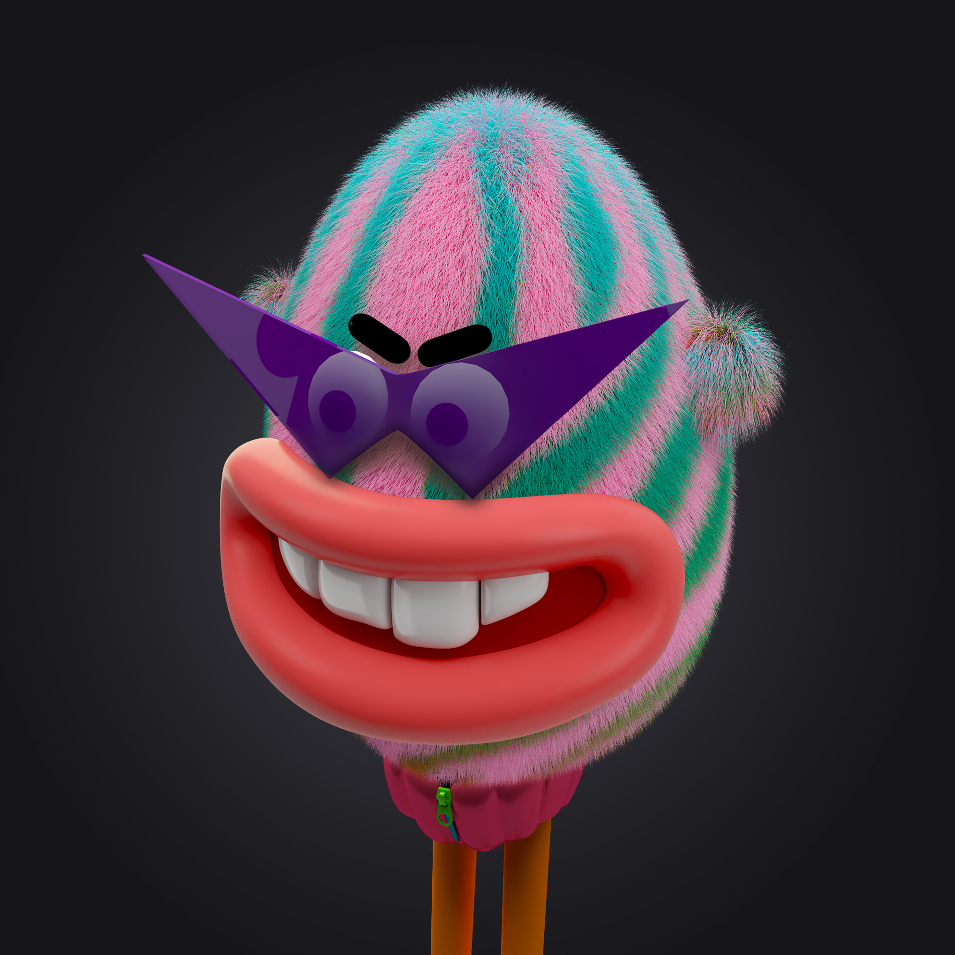 ArtStation - 3D NFT work - Eggheads