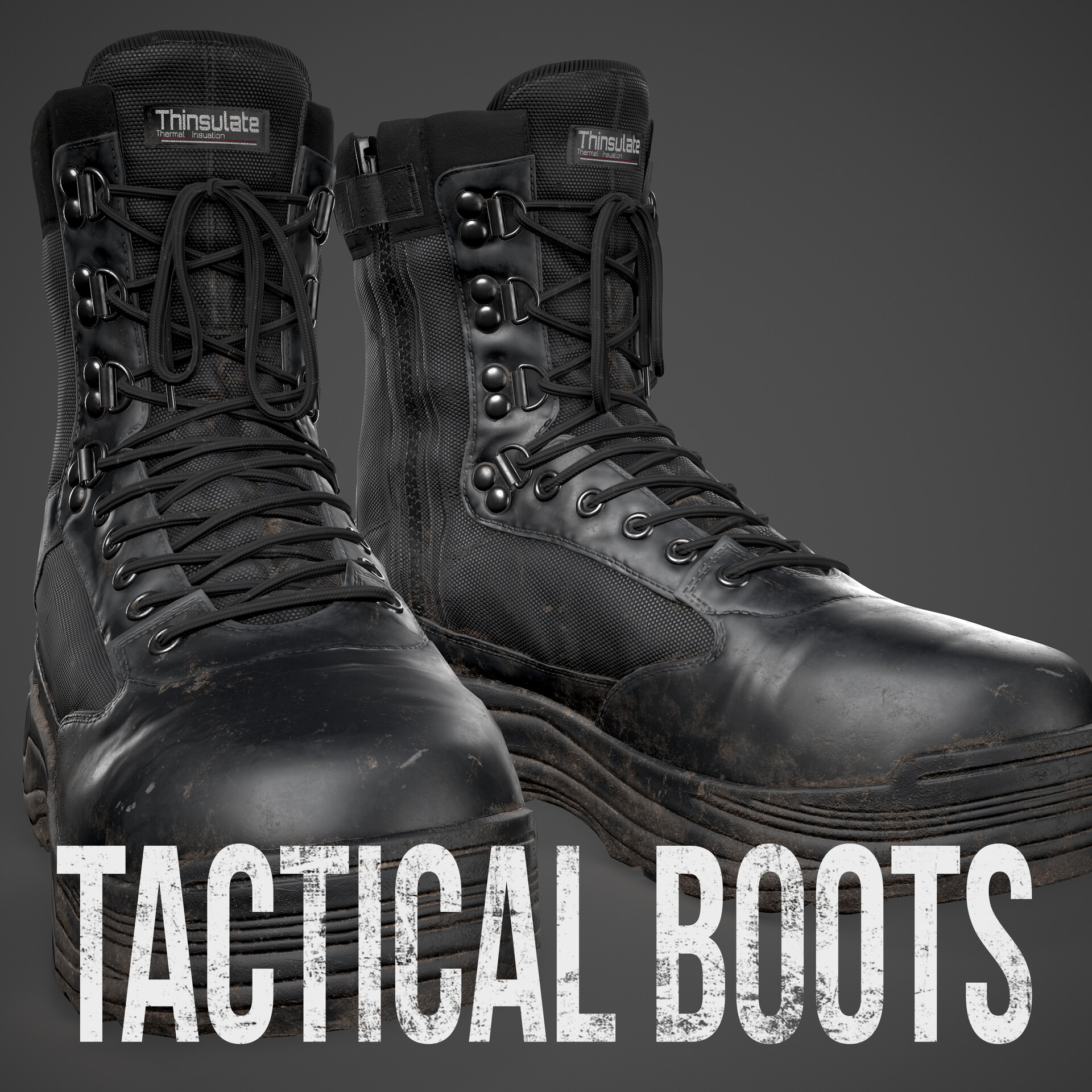 ArtStation - Tactical Boots