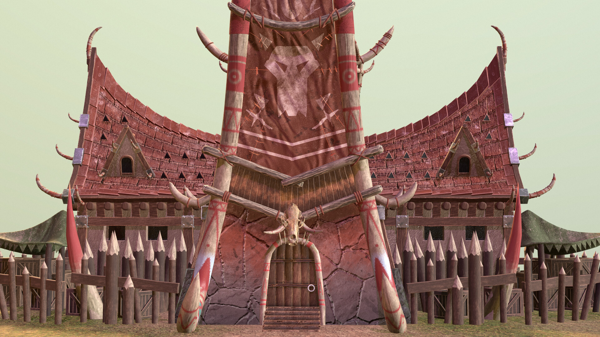 ArtStation - Orc House