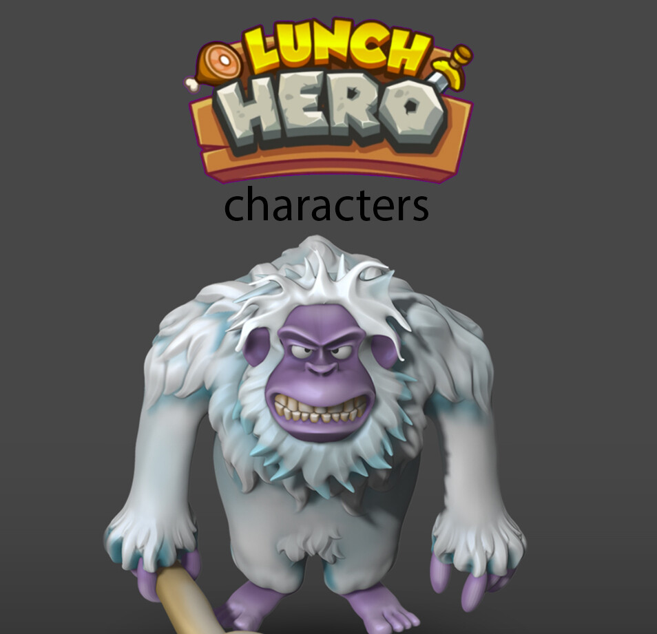 ArtStation - Yeti\ Mobile game