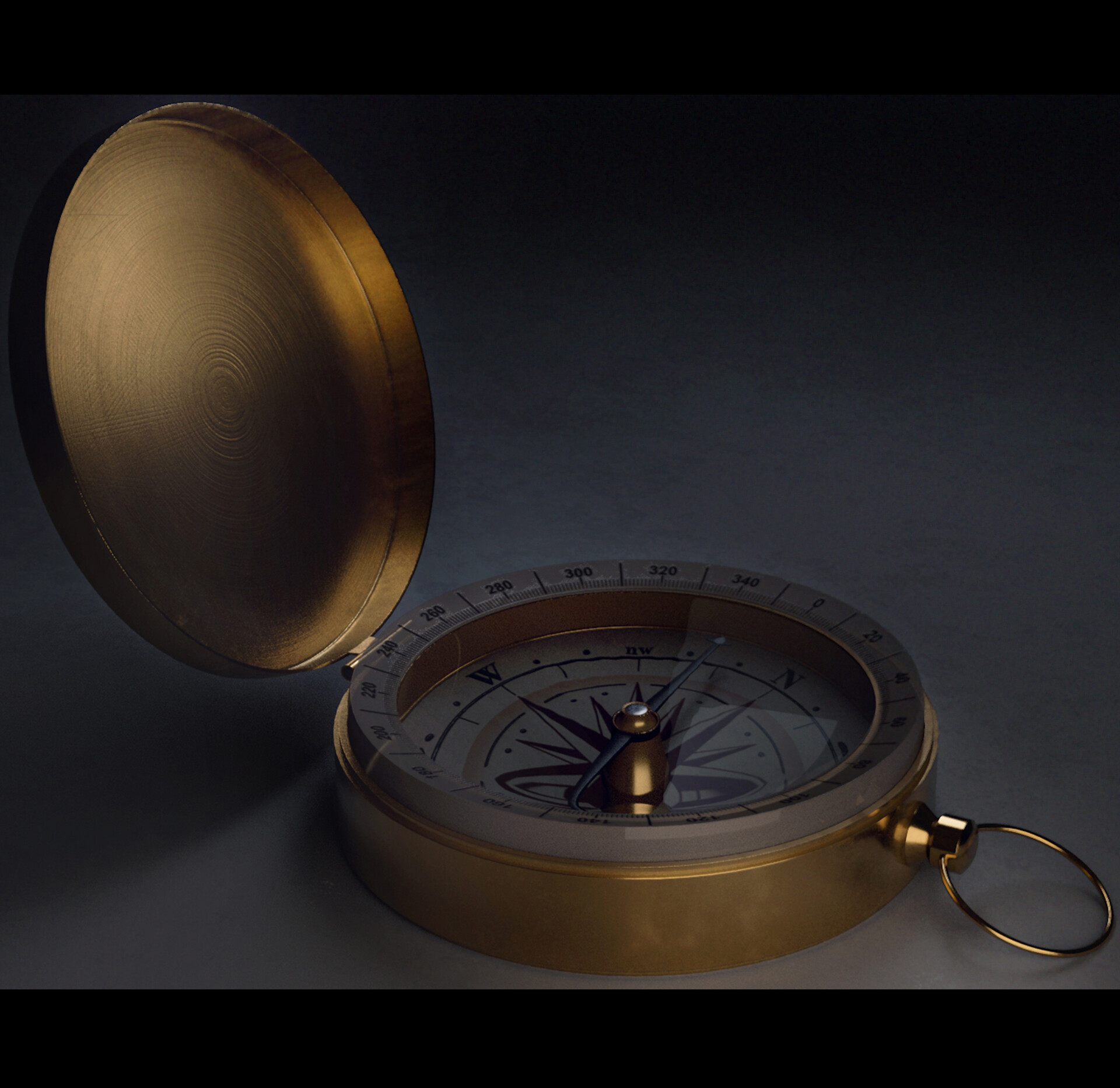 ArtStation - Gold Compass