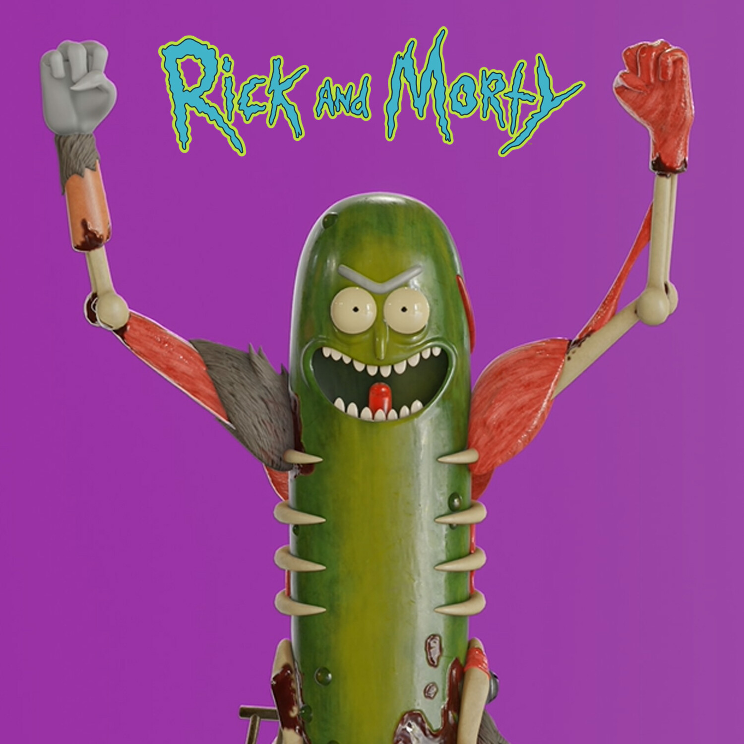 ArtStation - PICKLE RICK