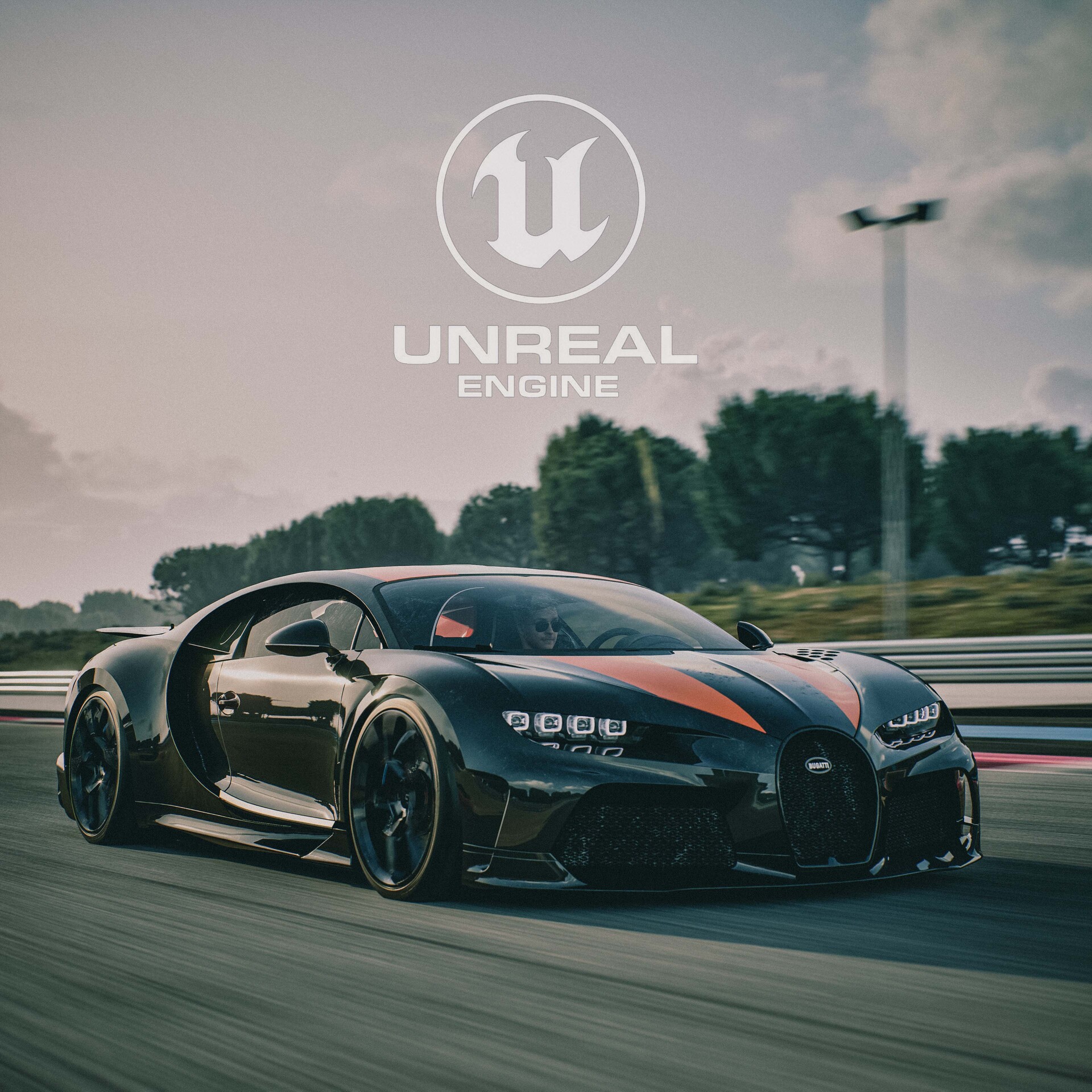 ArtStation - Bugatti Chiron Super Sport - Unreal Engine Automotive ...