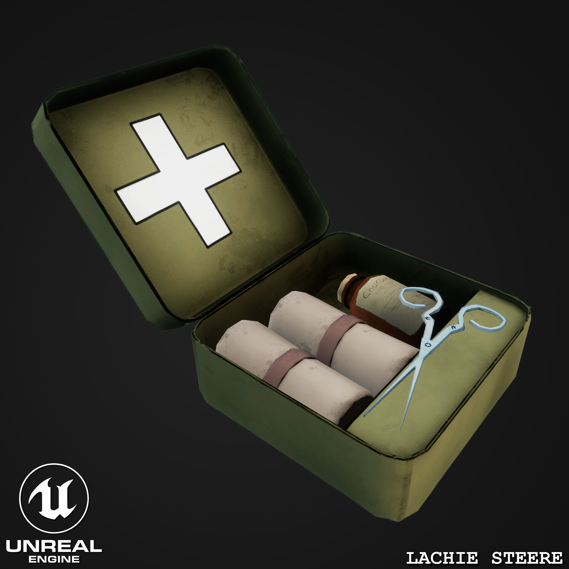 ArtStation - Stylized Medkit