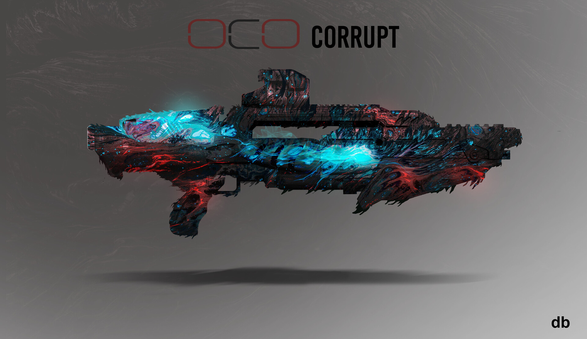 ArtStation - Weapon design OCO / CORRUPT