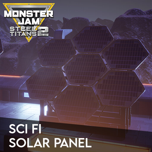 ArtStation - Sci Fi Solar Panel