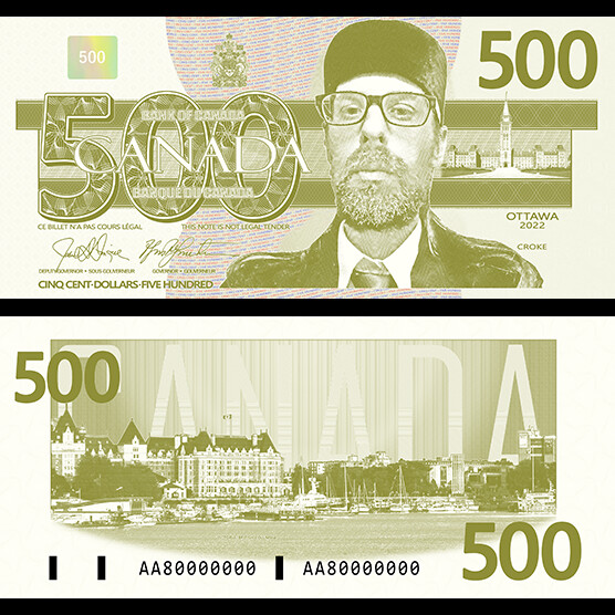 ArtStation - Canada $500 Note - Provincial Capitals Series