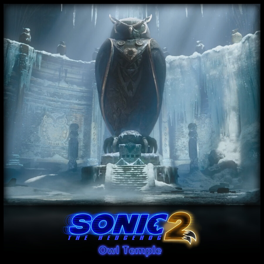 ArtStation - SONIC The Hedgehog 2 - Owl Temple