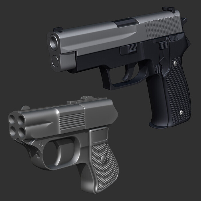 ArtStation - Pistols - Marvel Avengers Alliance 2