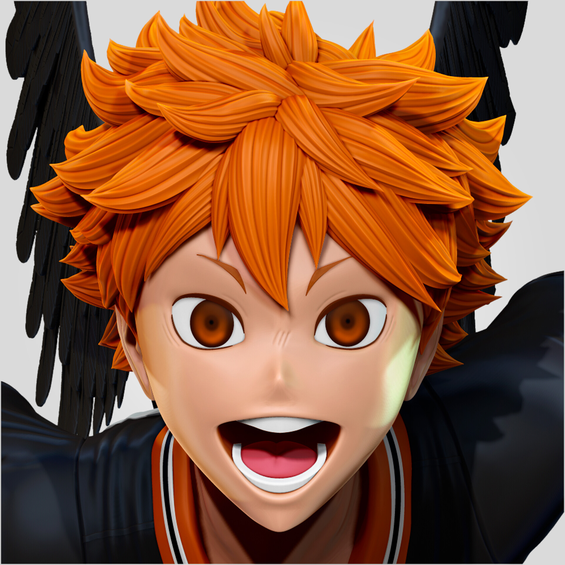 ArtStation - Haikyu - Hinata shoyo