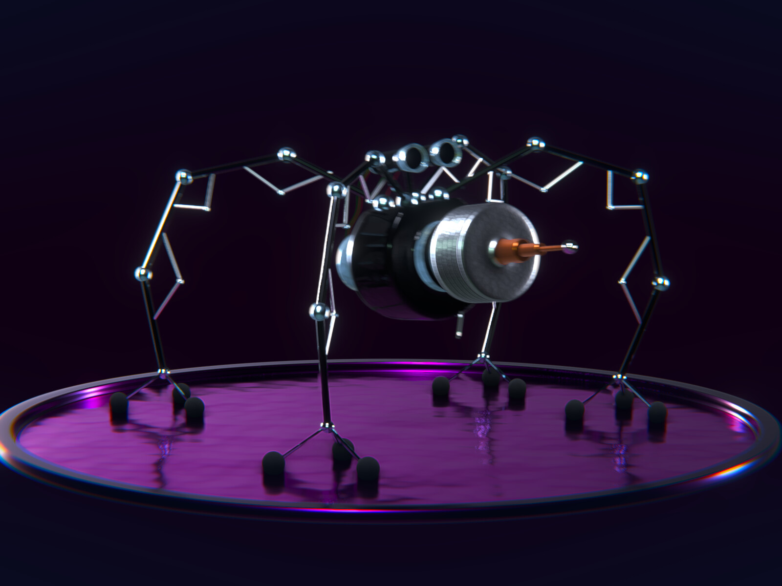 ArtStation - Railgun Robot