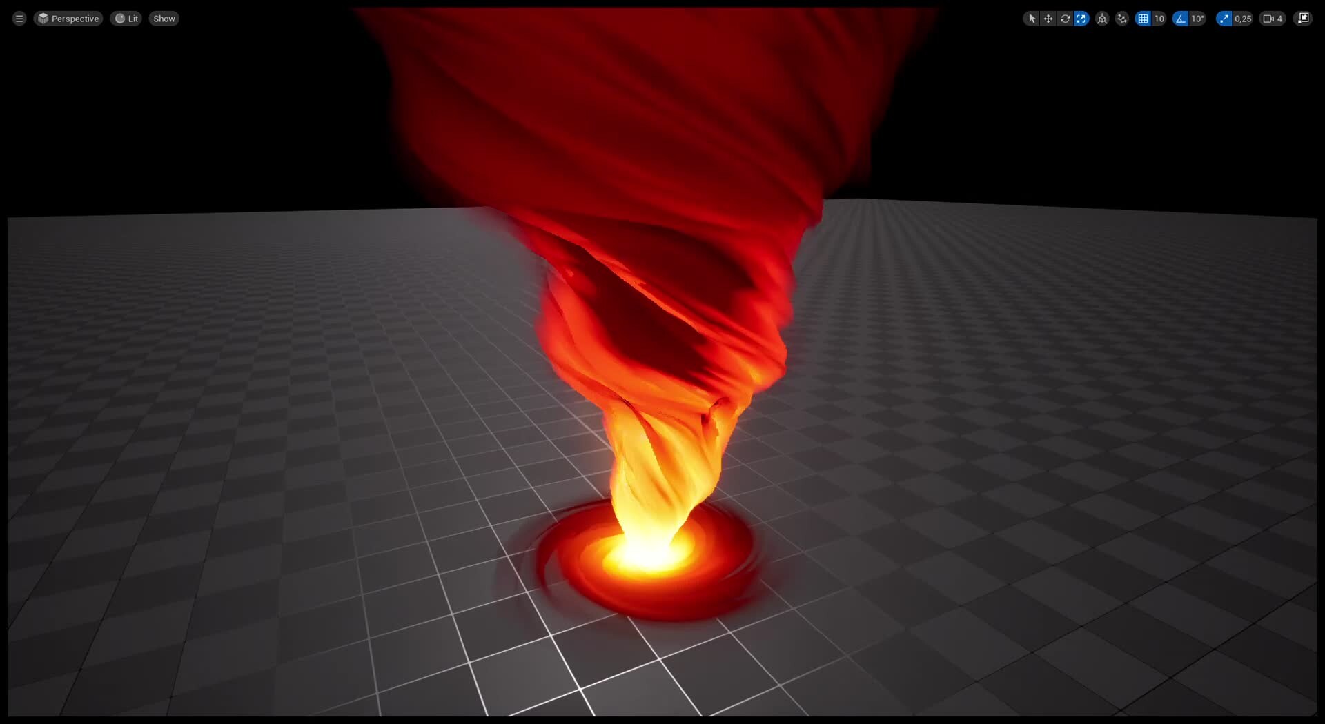 ArtStation - Fire tornado