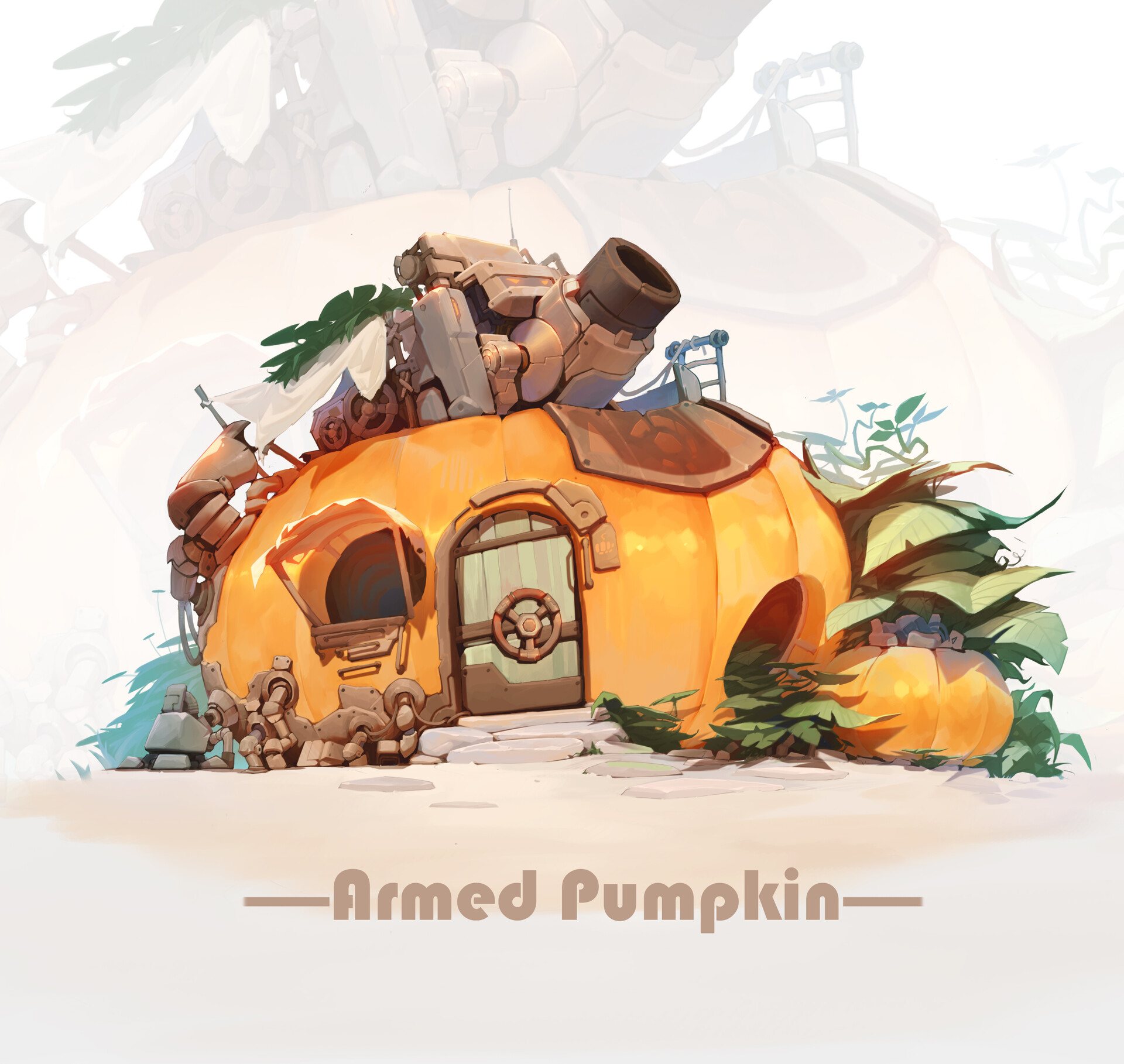 ArtStation - Armed Pumpkin