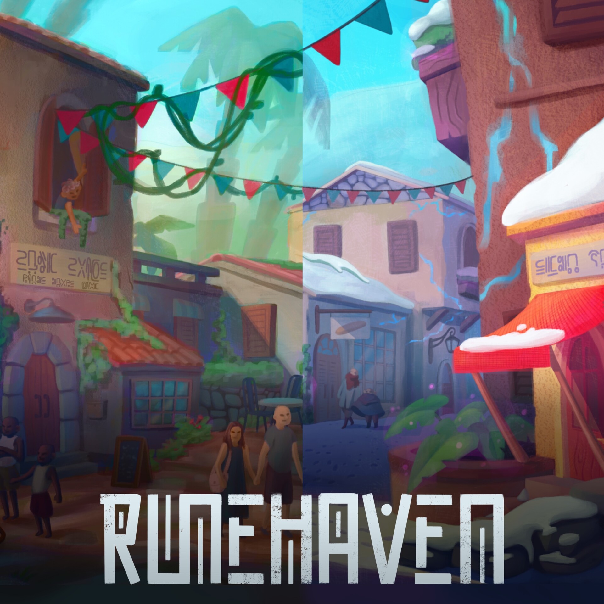 ArtStation - Runehaven- Town