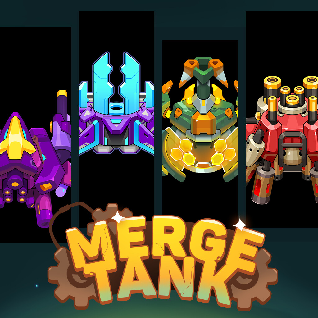 ArtStation - Merge Tank 2 Mobile Game