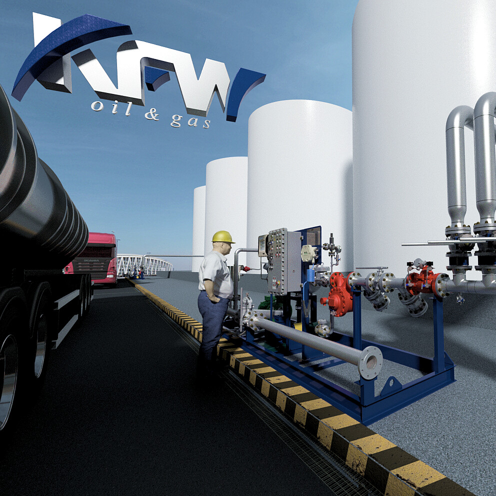 ArtStation - KFW Fuel Load and Unload Systems