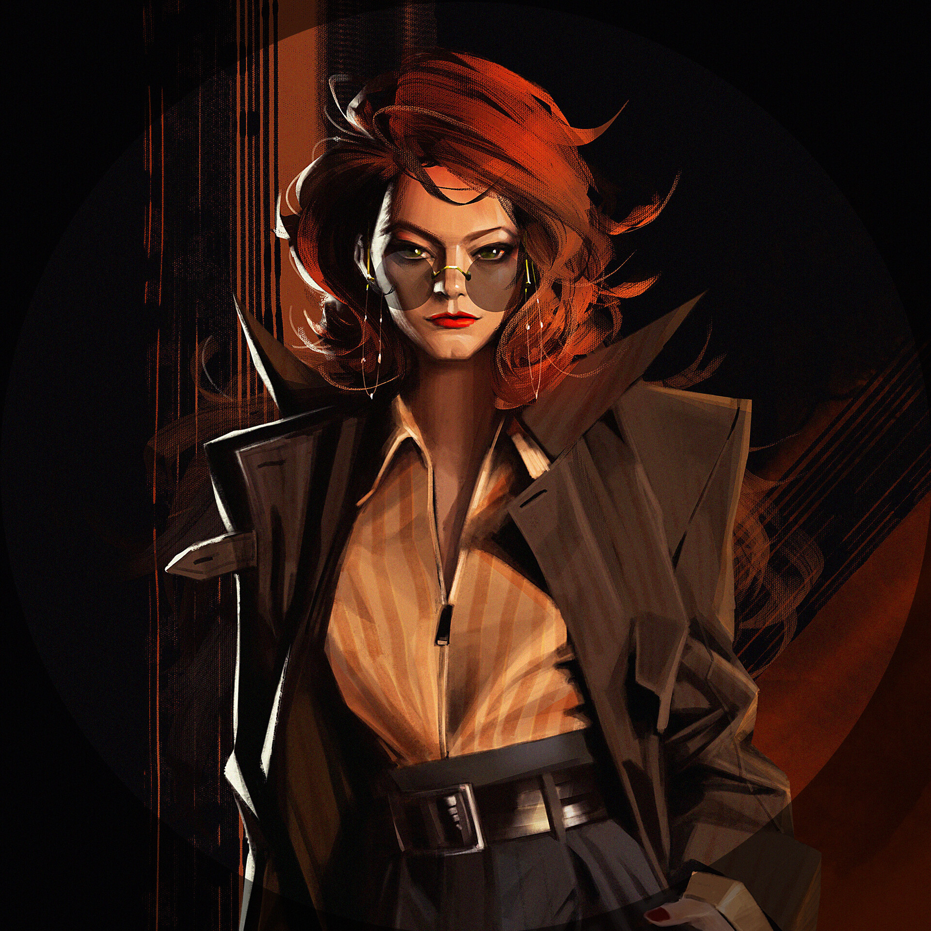 ArtStation - MAFIA GIRL?? 7.19 Daily work~ 2.5 hours