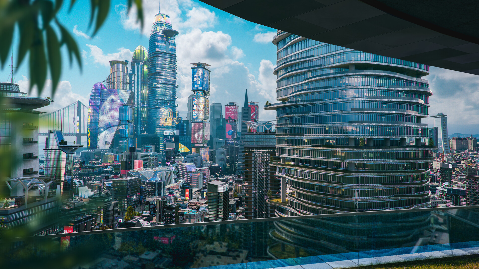 ArtStation - Neo San Francisco - Kitbash 3D Cover Art