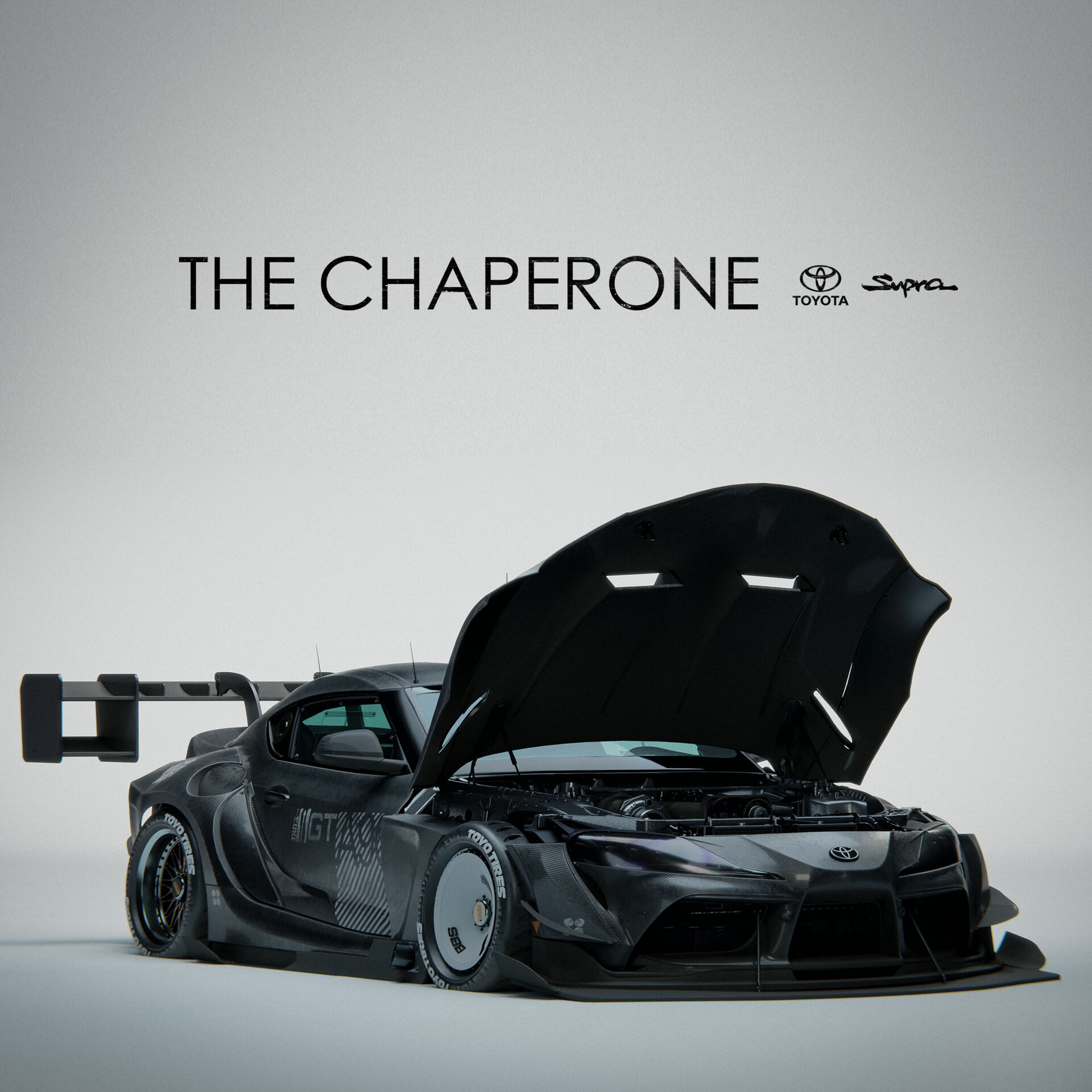 ArtStation - Supra MK5 (2JZ swapped)