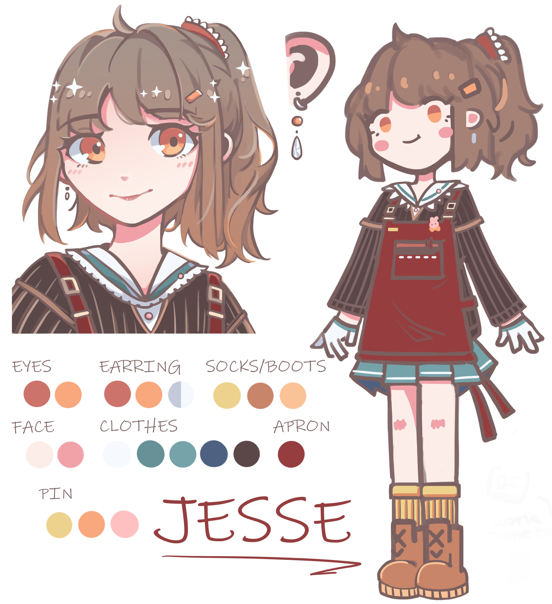 ArtStation - 2020 Game Character Design Sheets