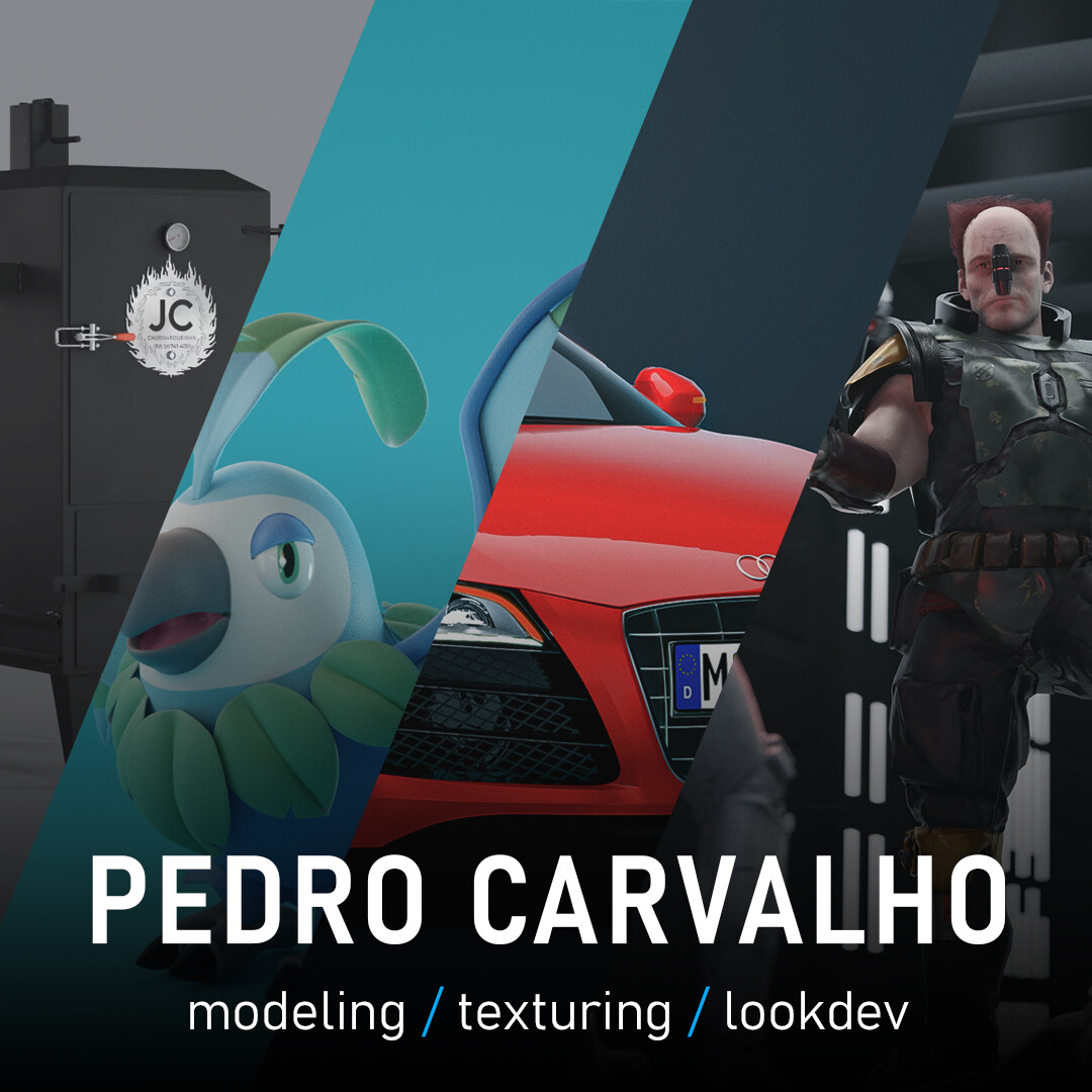 Pedro Carvalho - DEMO REEL - Modeling/Texturing/Lookdev