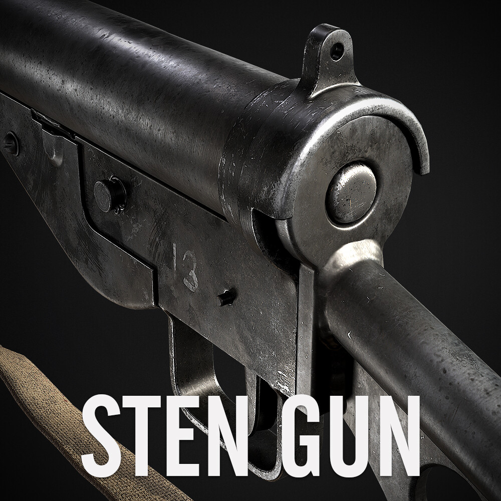 ArtStation - Sten MKII