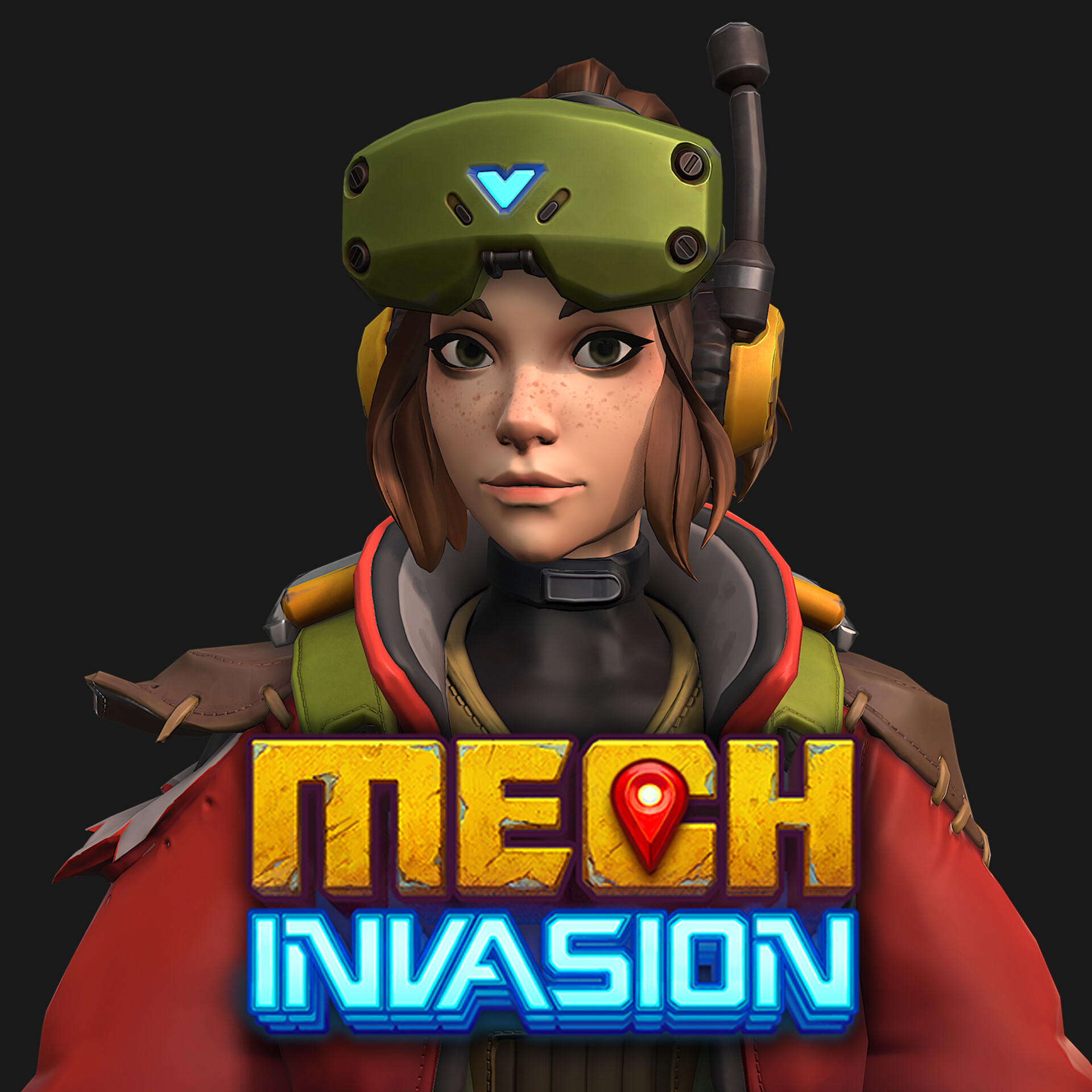 ArtStation - MECH INVASION - Character model vol.1