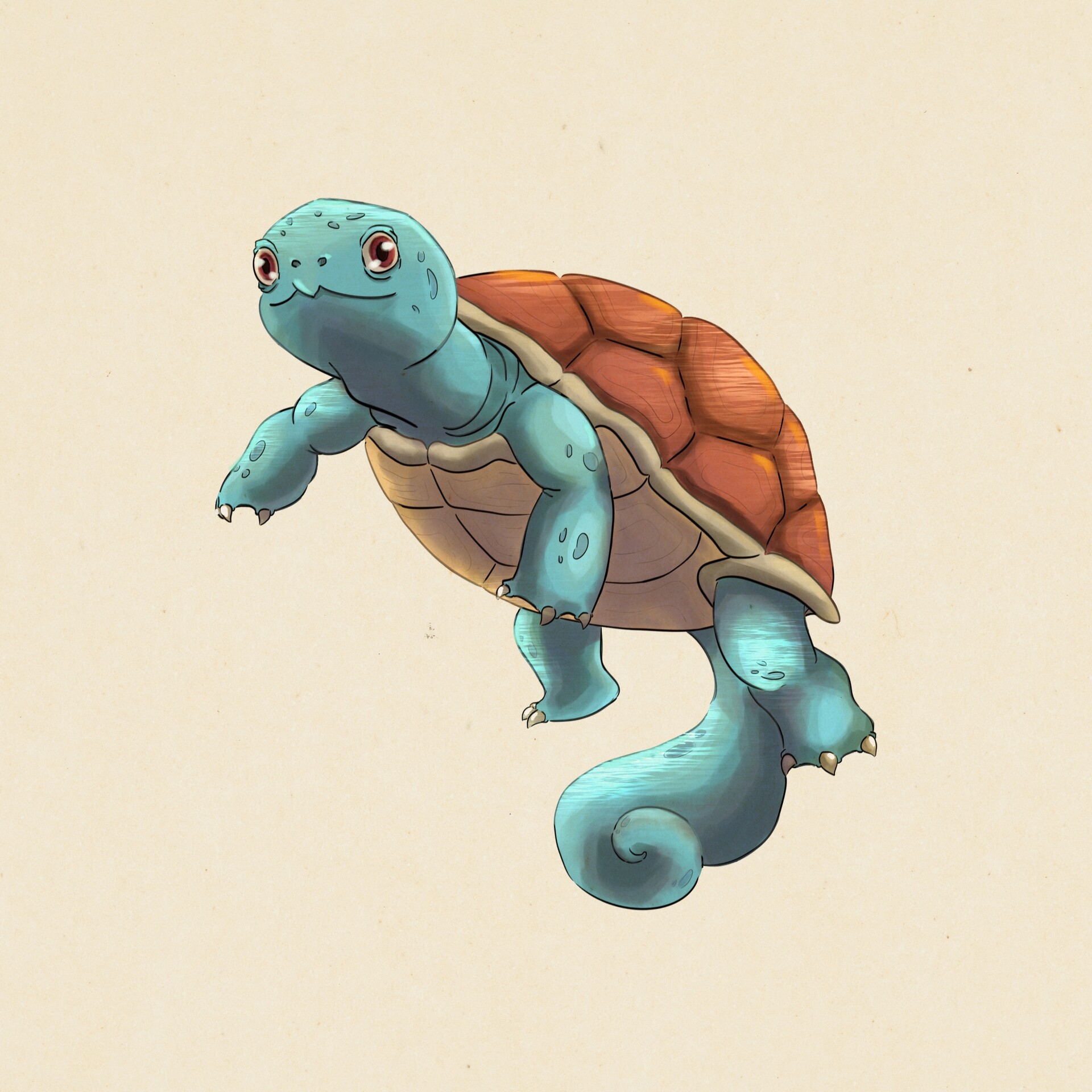 ArtStation - #007 - Squirtle