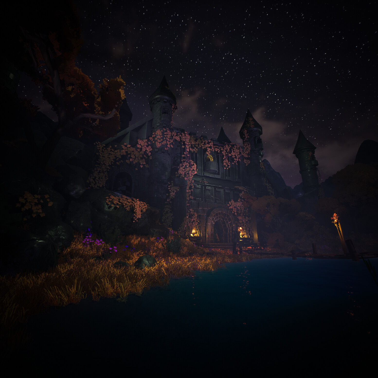 ArtStation - Swamp Castle