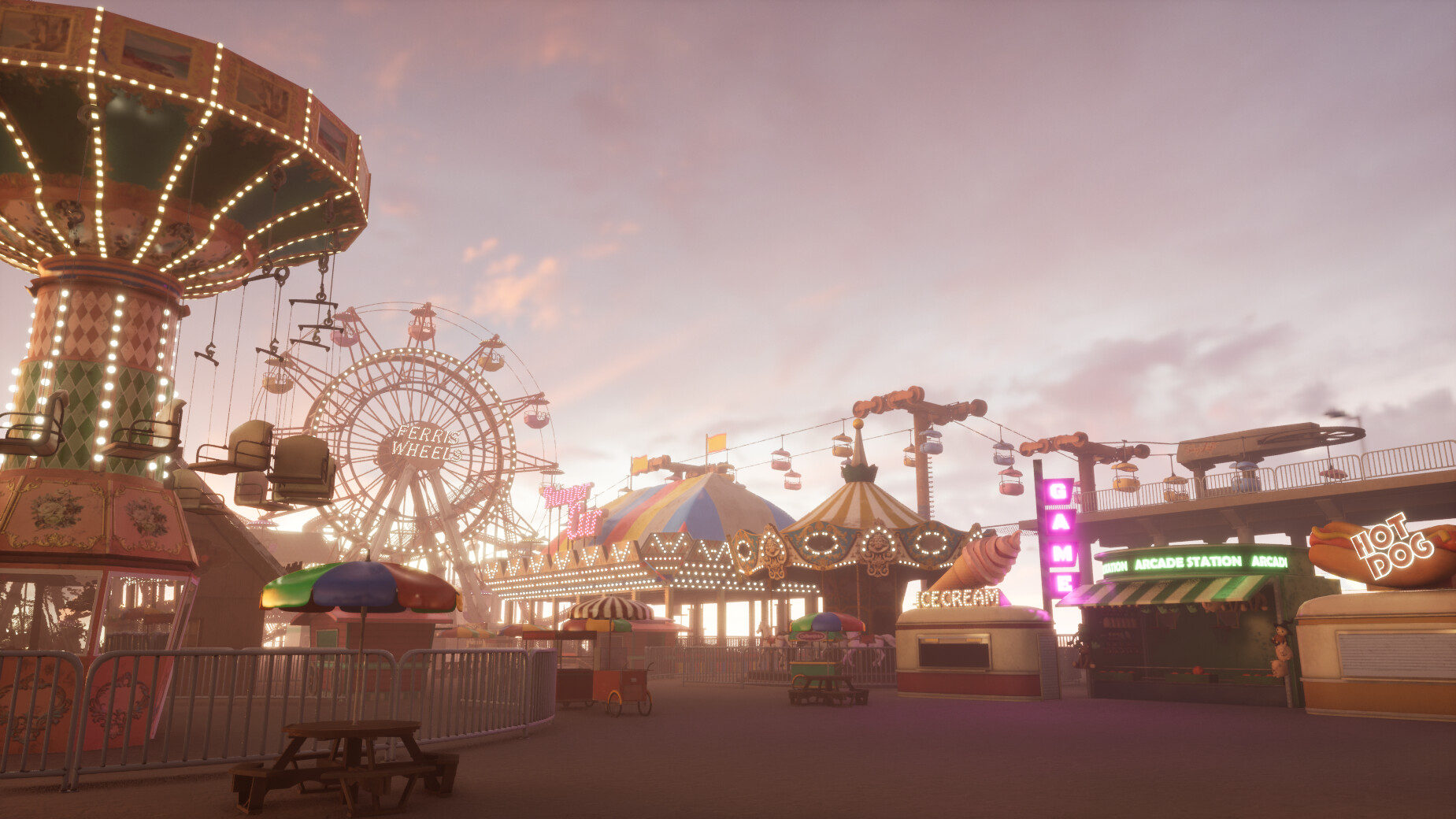 ArtStation - Amusement Theme Park