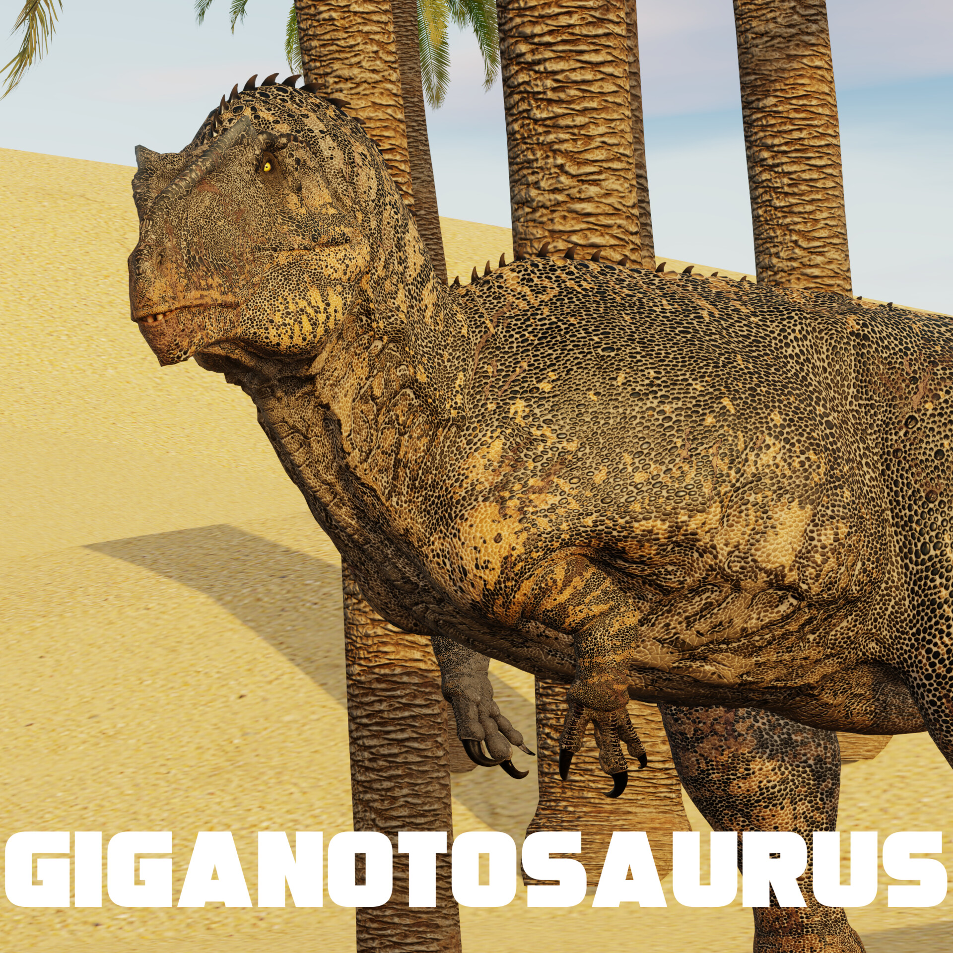 ArtStation - Giganotosaurus Animation