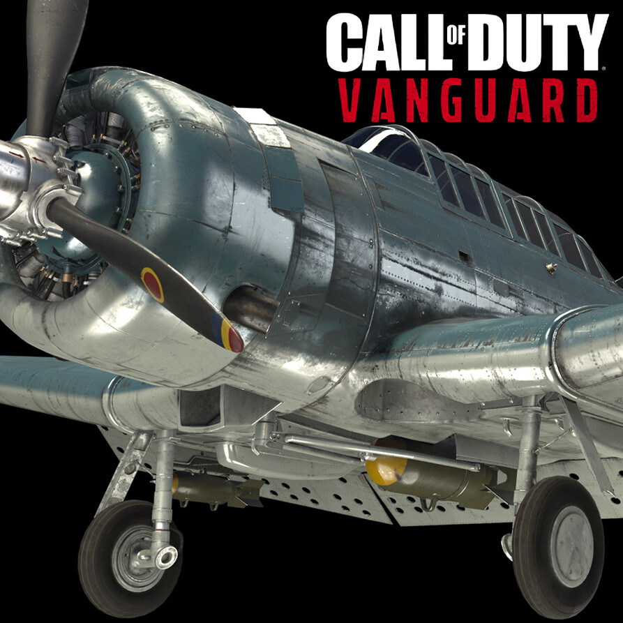 ArtStation - Call of Duty: Vanguard "military plane"
