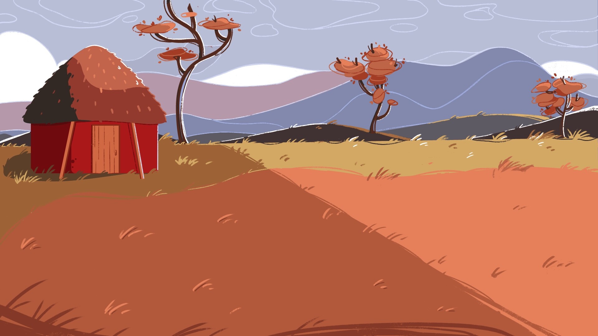 ArtStation - Minimal vector backgrounds