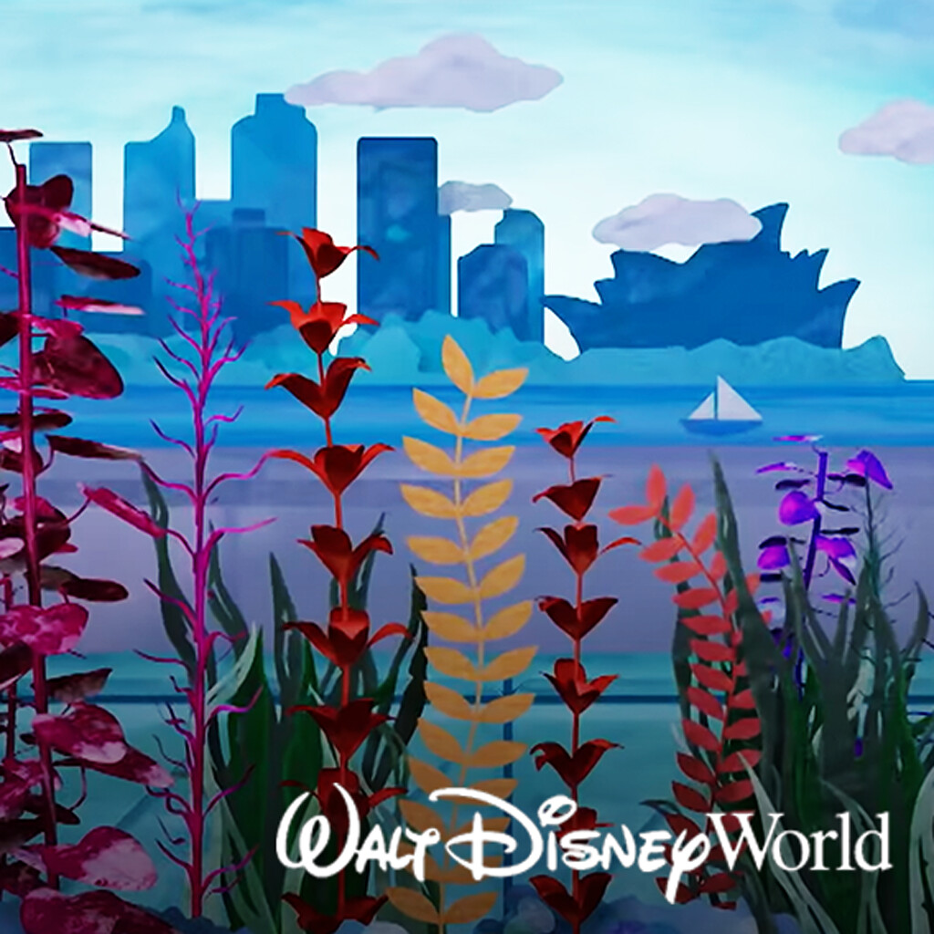 ArtStation - Finding Nemo: The Big Blue... and Beyond! - Tank Scene