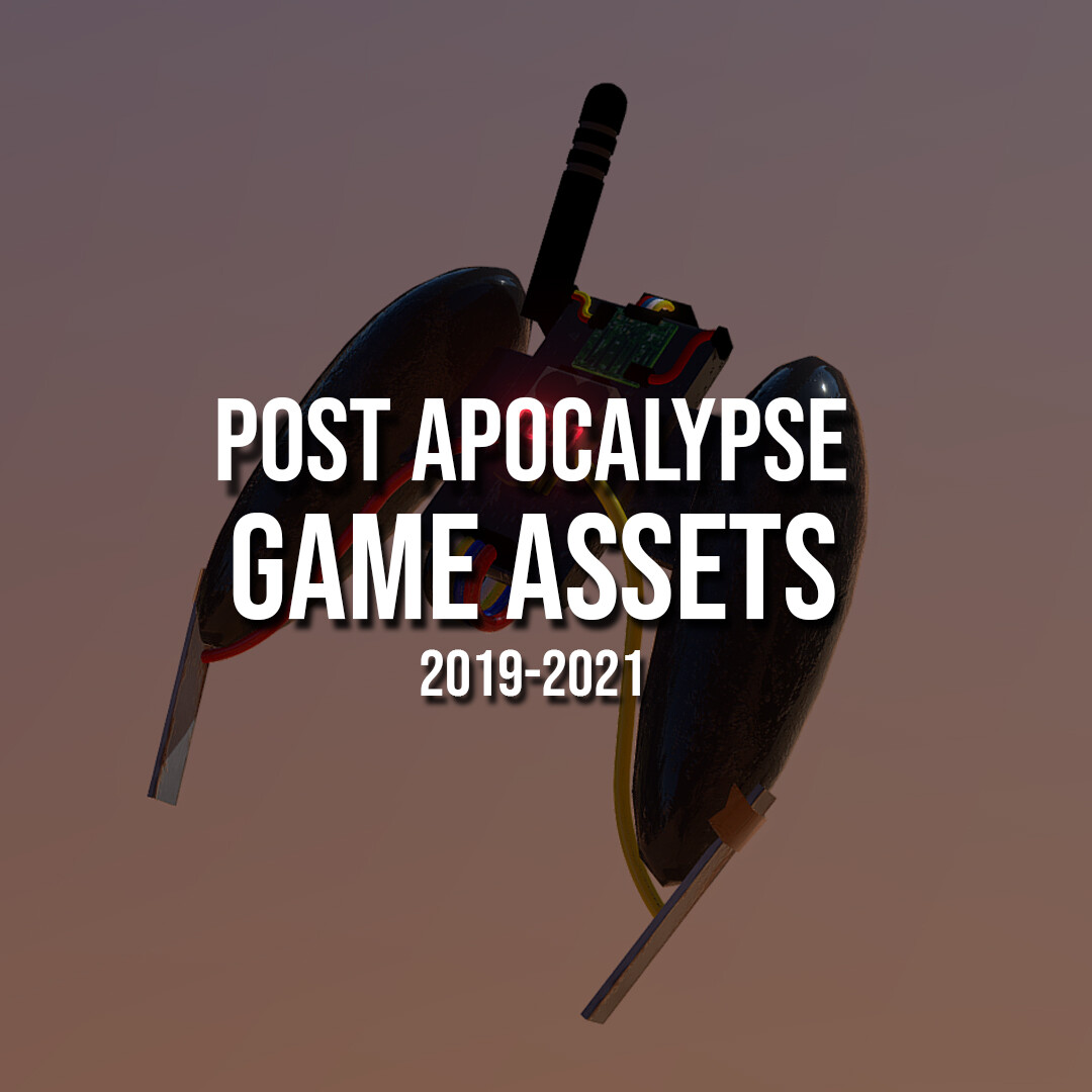 ArtStation - Post Apocalyptic Game Assets