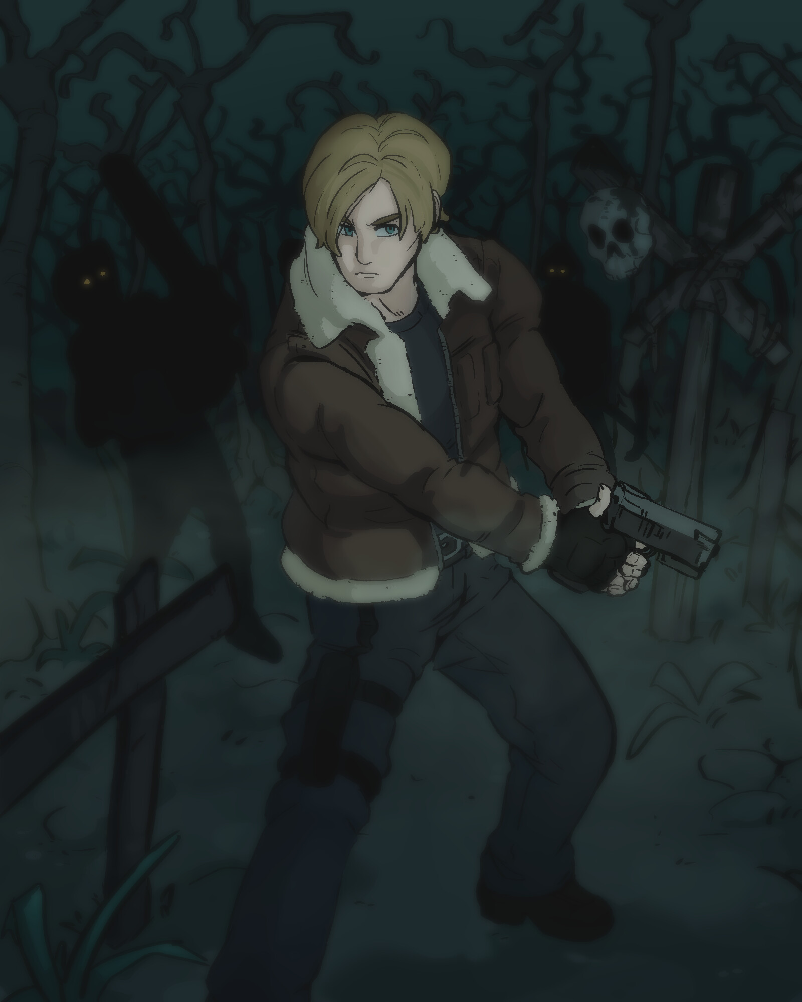 ArtStation - Detrás de ti, imbécil