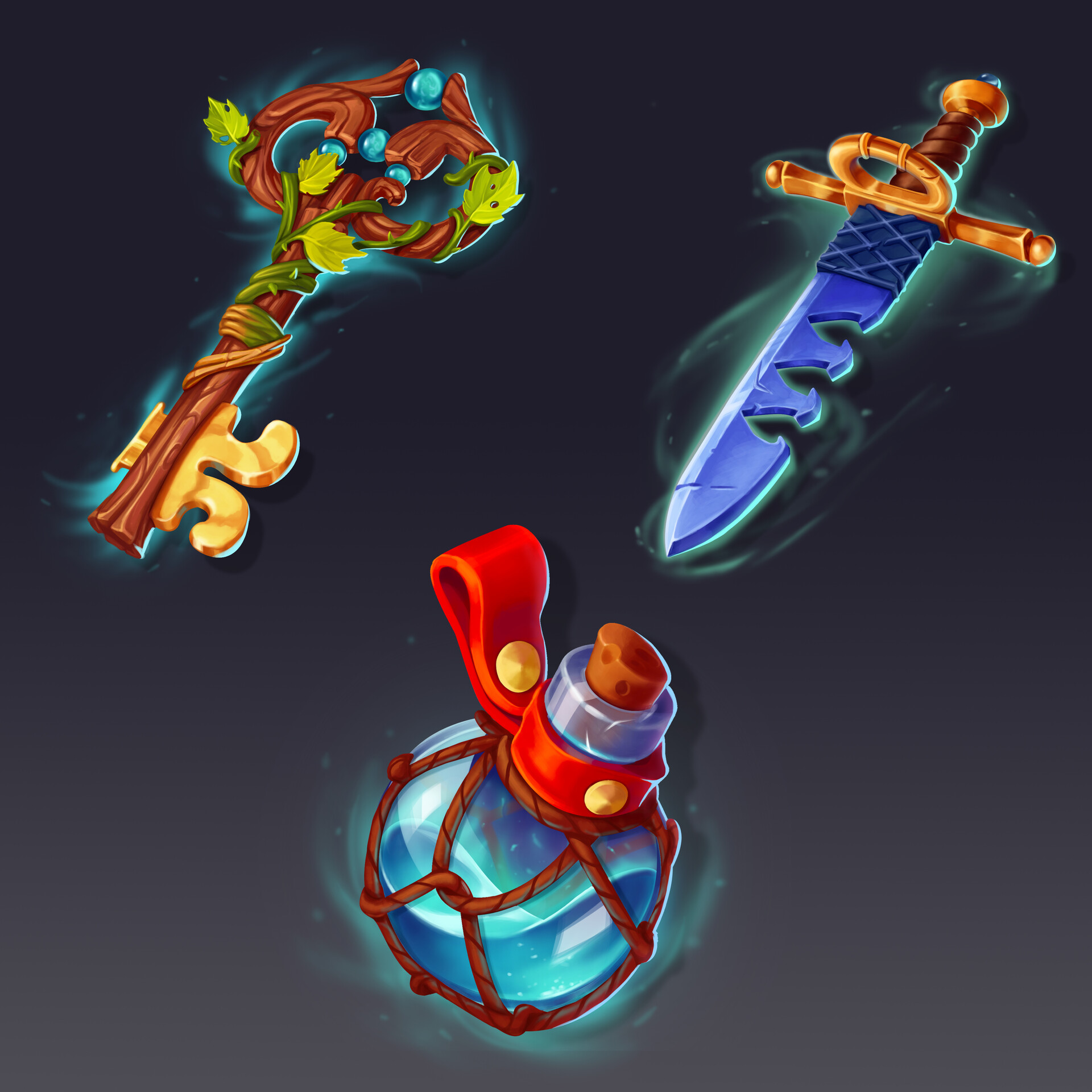 ArtStation - Magic set