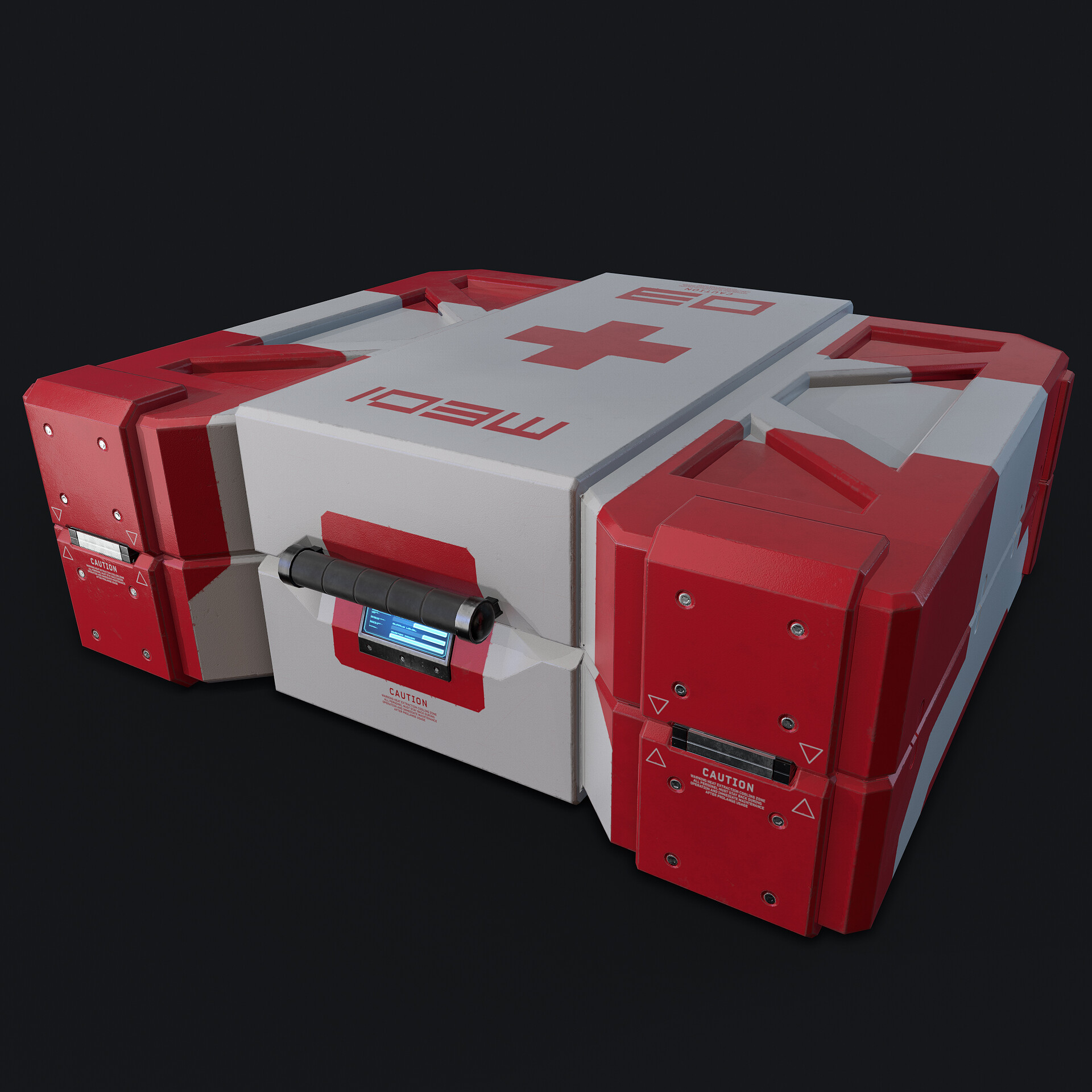 ArtStation - SciFi Medical Crate