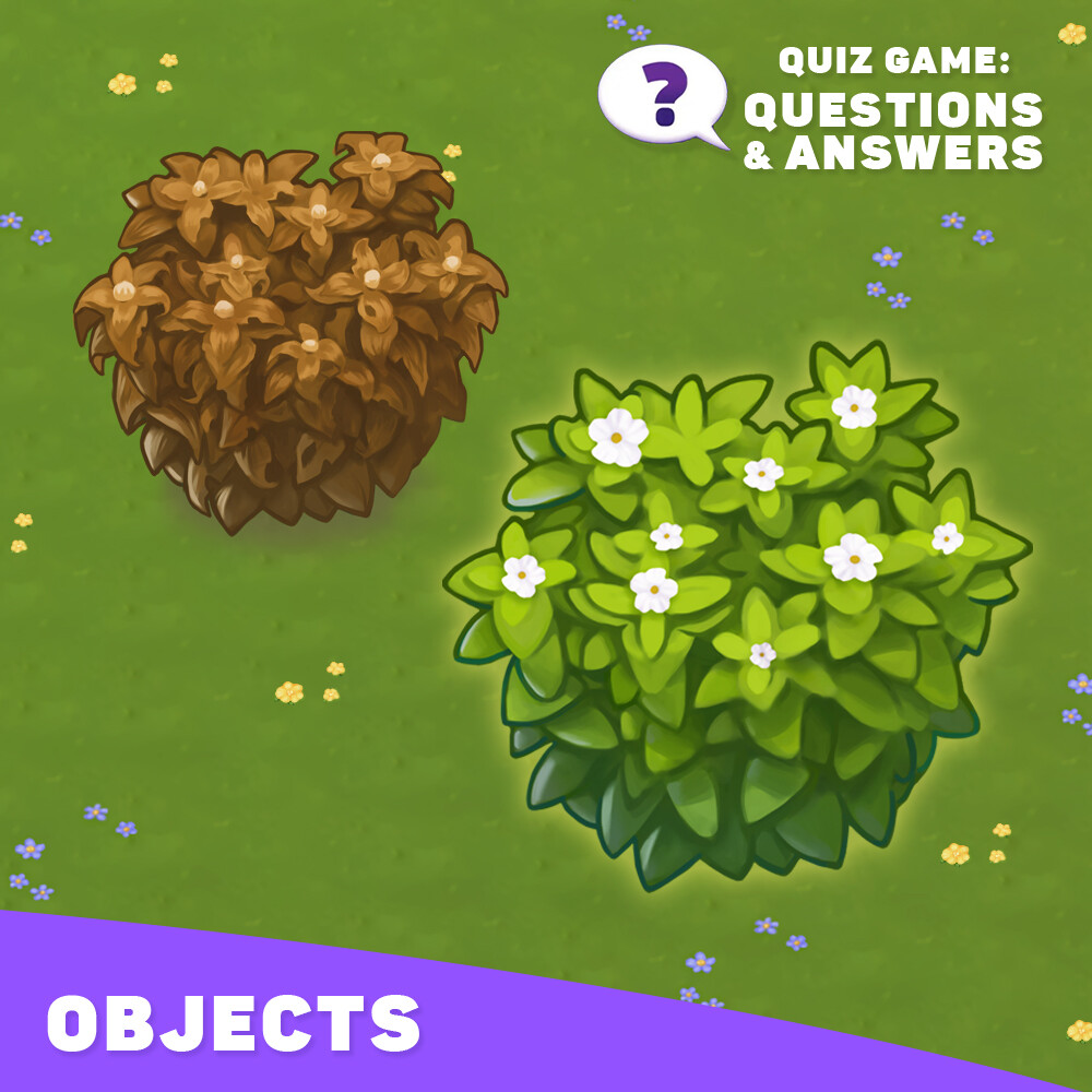 ArtStation - Quiz Game: Flora