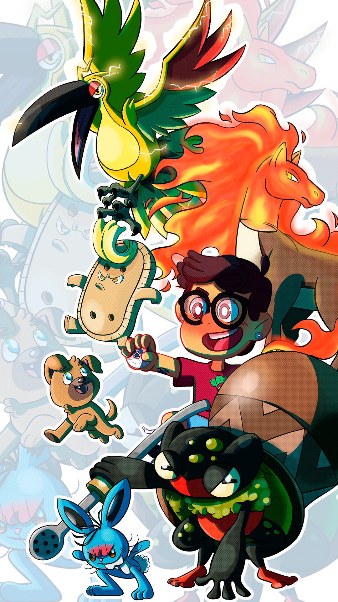 ArtStation - Bágmon Team - Fanart of Bágdex