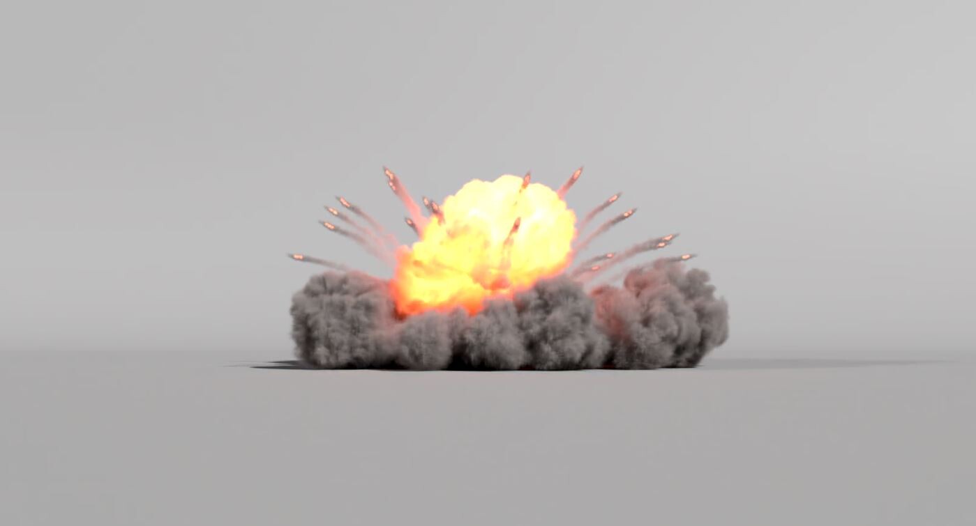 ArtStation - Explosion with Houdini