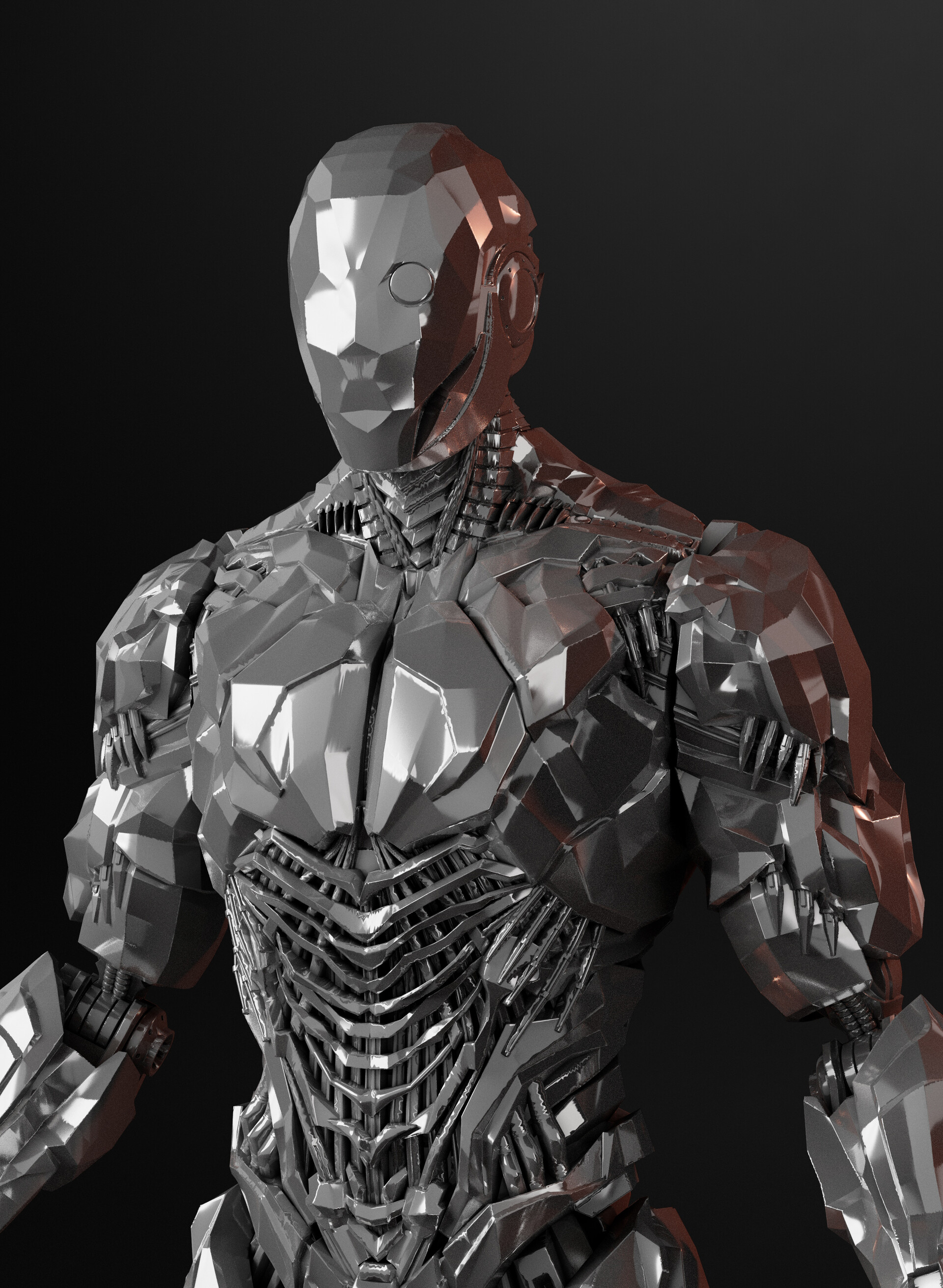 ArtStation - Cyborg - Action Figure