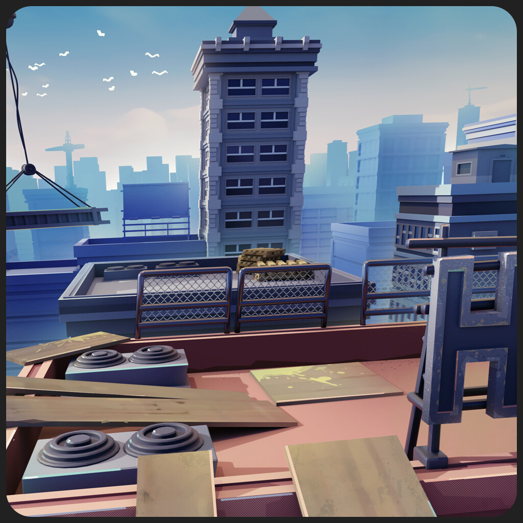 ArtStation - Rooftops