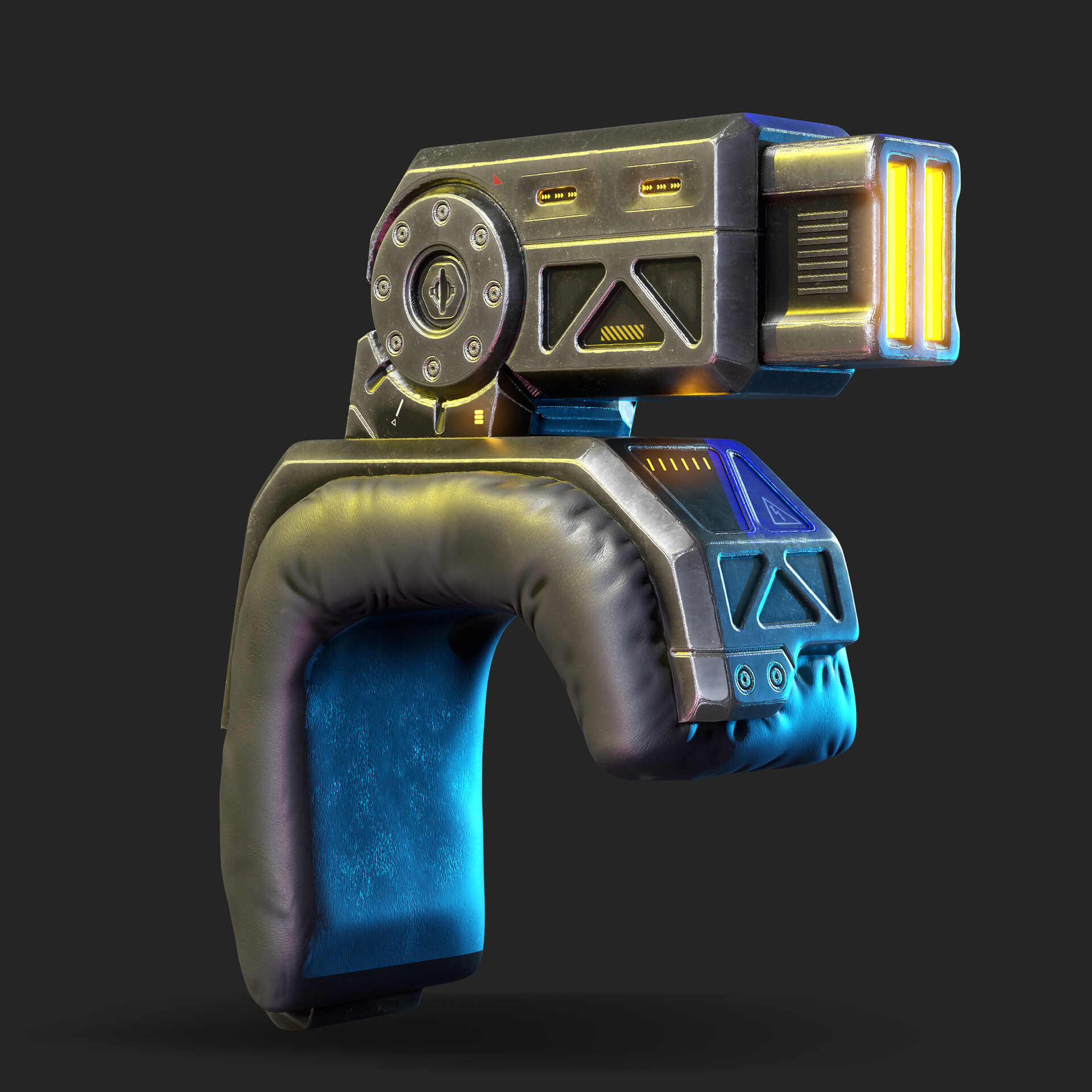 ArtStation - PBR Shoulder Mounted Gun