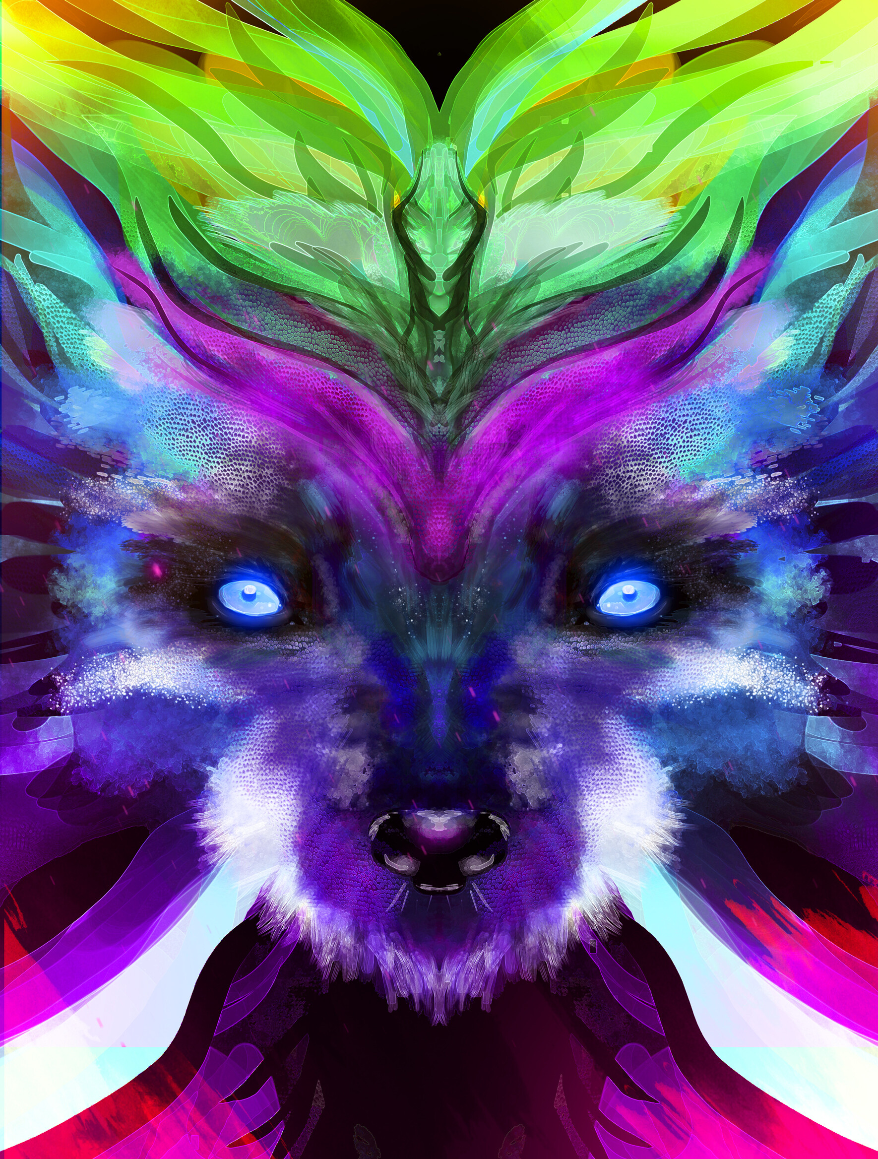 ArtStation - WOLF COLORS BY Oscar creativo