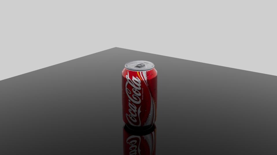 ArtStation - 3D Model of Coke Can ( Model will be uploaded later)