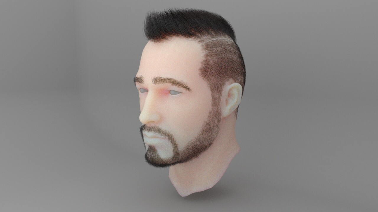 ArtStation - Xgen Hair Tests