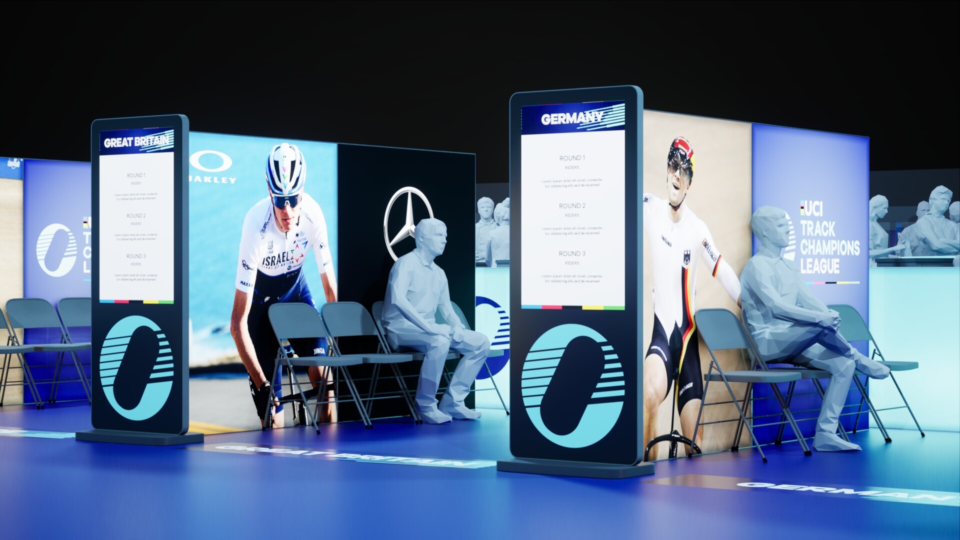 ArtStation - UCI Track Cycling Champions League