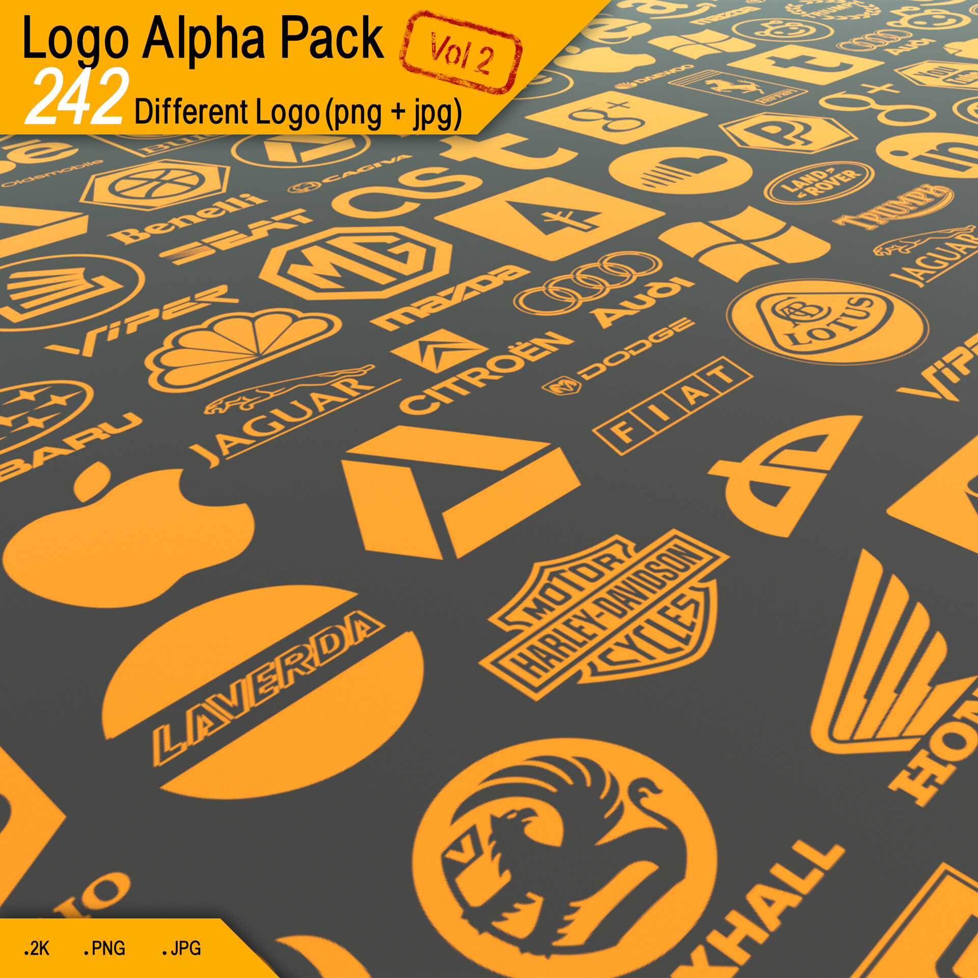 ArtStation - Logo Alpha Pack Vol 2
