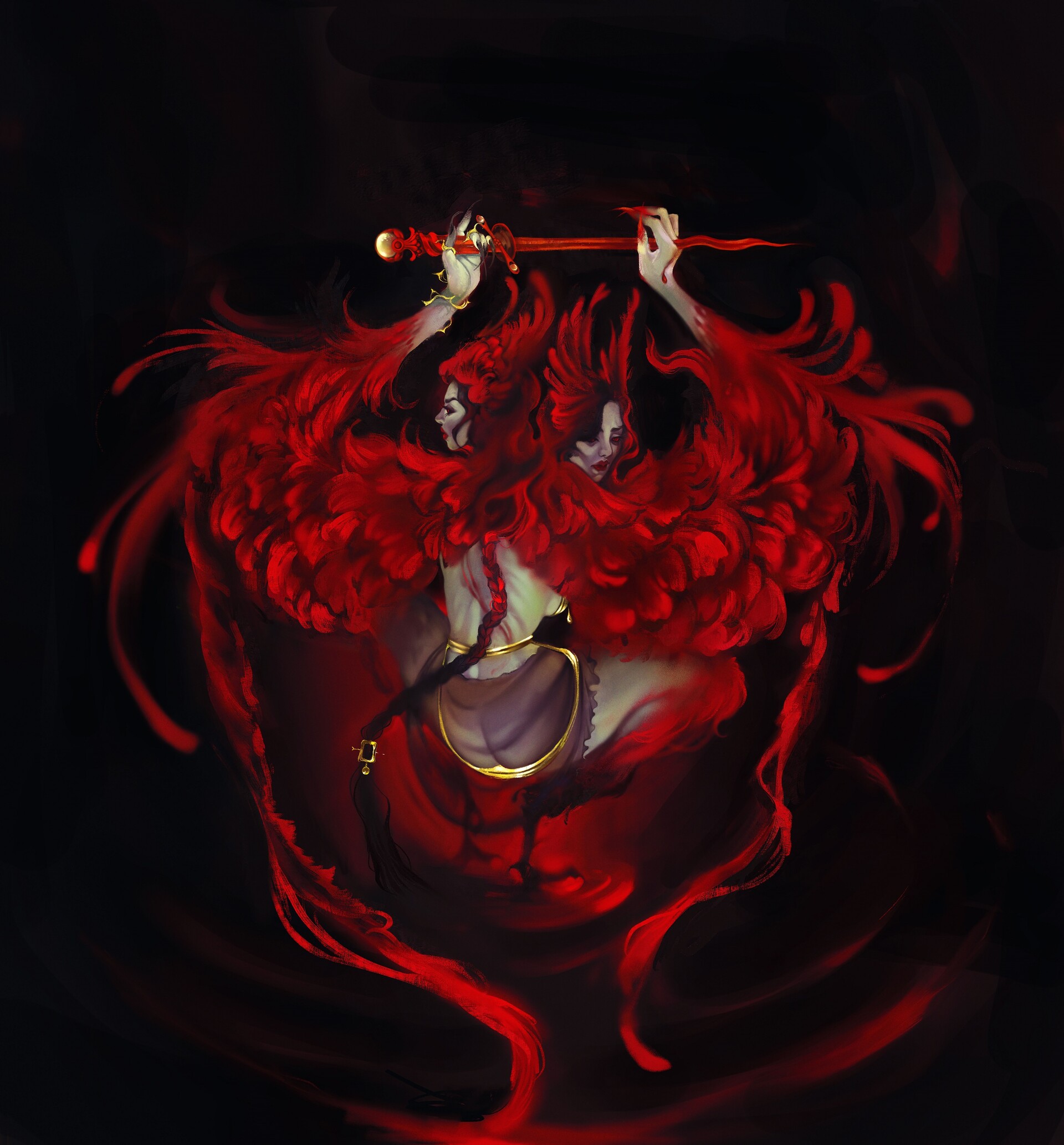 ArtStation - Shqiponja me dy krena